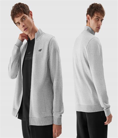 4F BLUZA MĘSKA DRESOWA SPORTOWA ROZPINANA 14489665611 Allegro pl