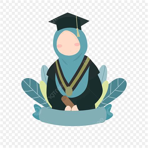 Women Wearing Hijab Hd Transparent Graduation Muslim Women Wearing