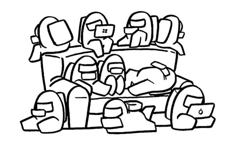 Among Us Jogo Para Colorir Imprimir E Desenhar Myneinc