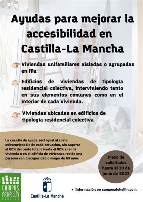 Ayudas Para Mejorar La Accesibilidad En Castilla La Mancha Campos De