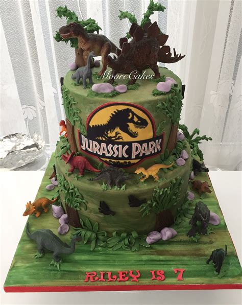 30 Amazing Photo Of Jurassic Park Birthday Cake Jurassic Park Birthday