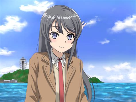 Anime P Mai Sakurajima Seishun Buta Yarou Wa Bunny Girl Senpai