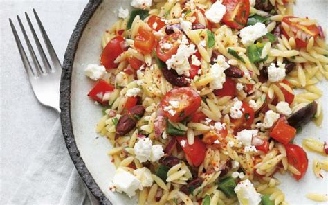 Salade de pâtes grecques à la feta Cuisine et Recettes Recette