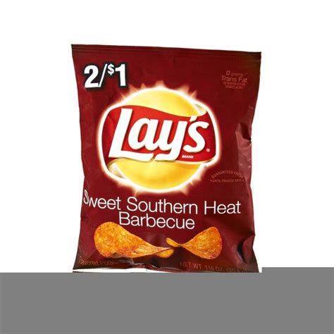 Lay S Sweet Southern Heat Barbecue Flavored Potato Chips Oz