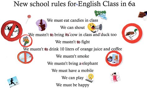 Nouvelles règles de vie en cours d anglais Collège Lycée Saint Jean