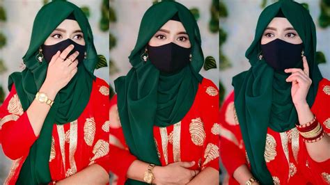 Hijab Tutorial With Earrings Unique And Elegant Hijab Styles For