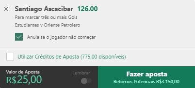 Leozin Tips On Twitter O Sonho Santiago Ascacibar Marcar Um Hat
