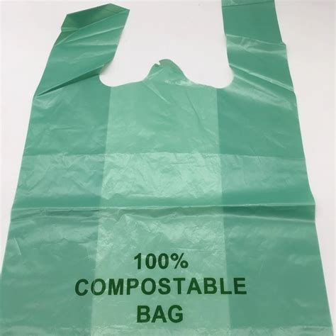 Pbat Shopping Bag 100 Plant Based Natural Biodegradable Retail Bags