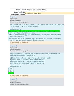 Examen Segundo Parcial Desarrollo Sustentable Y Etica Ambiental