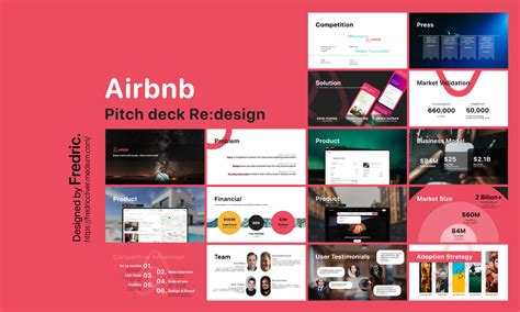 Airbnb Pitchdeck Redesign Figma