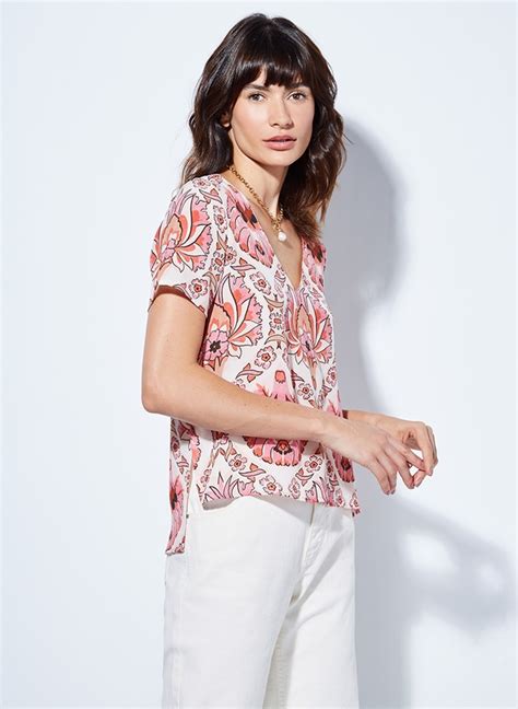 Blusa Lica Hanna Le Lis Blanc Feminina 11 03 4336 Blusa Lica Hanna Le