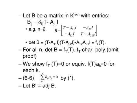 annihilating polynomials ppt download