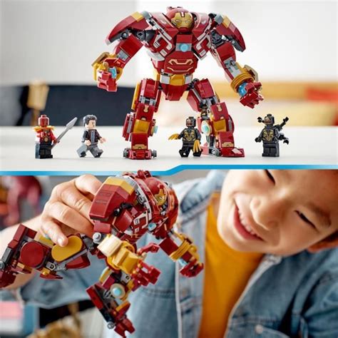 Lego Marvel 76247 Hulkbuster La Bataille Du Wakanda Jouet Avec