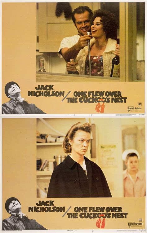 One Flew Over The Cuckoo S Nest 1975 U S Scene Card Set Of 4