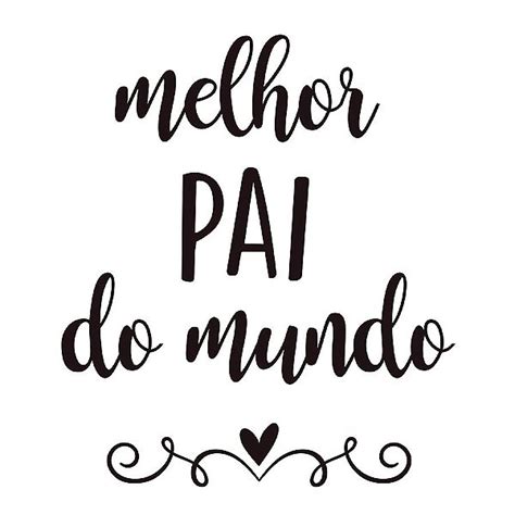 Transfer para Balão Lettering Preto Melhor Pai do Mundo 01 Unidade