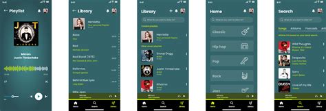 Music App Prototype Figma