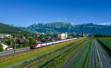 Rabe Twindexx Of Sbb Between Buchs Sg And Sevelen