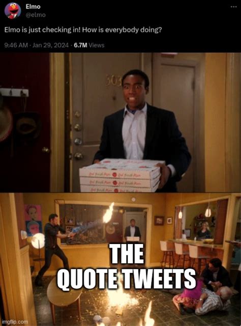 Image Tagged In Community Fire Pizza Meme Twitter Sesame Street Imgflip