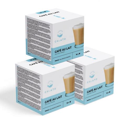 Kaffeekapseln kompatibel mit NESCAFÉ Dolce Gusto CHiATO Café au Lait