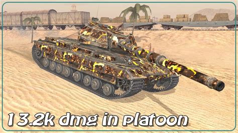 Super Conqueror Frags K Dmg Wot Blitz Youtube