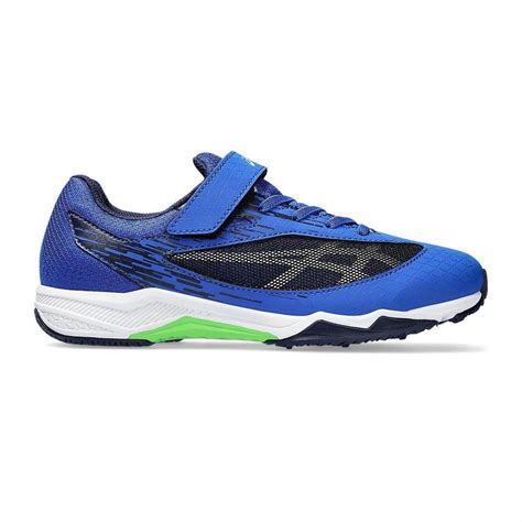 Asics Lazerbeam SI MG 1154A160 400 大童 慢跑鞋 運動 魔鬼氈 透氣 耐穿 藍銀 ASICS