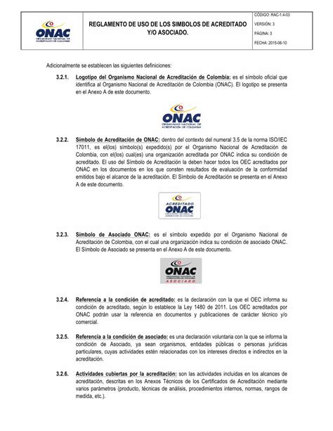 PDF REGLAMENTO PARA EL USO DE LOS SIMBOLOS DE Reglamento De Uso
