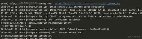 python 使用 scrapy shell 网站 进入命令窗口时候报错 attributeerror module ‘lib‘ has no attribute