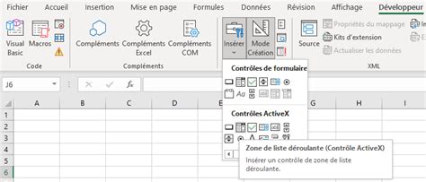 Vba Zones De Liste D Roulante Automate Excel