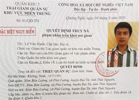 Mẫu lệnh truy nã vui HoiCay Top Trend news