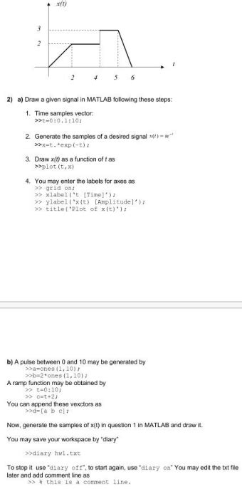 please only solve the 2nd question matlab code