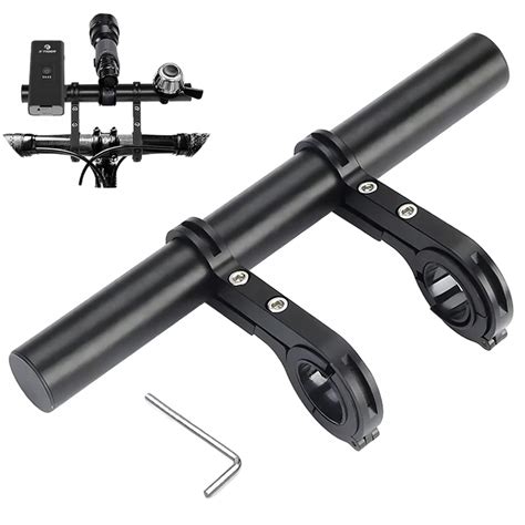 UCHWYT ROWEROWY PRZEDŁUŻENIE KIEROWNICY ROWEROWEJ 20 2 CM ALUMINIOWY