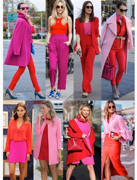 Color Blocking With Red