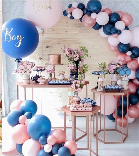 Decoração de Chá Revelação Simples 100 Ideias Dicas e Inspirações