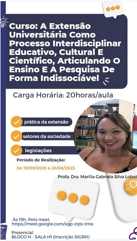 Curso de Extensão Unifap Profa Marília Secretariado Projeto