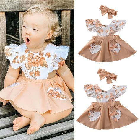 Pelele con estampado Floral para recién nacido ropa de manga con