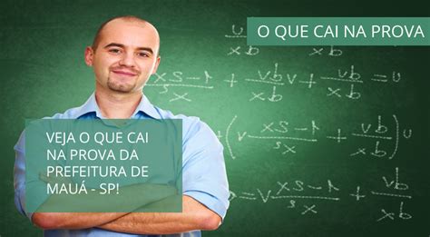 O que cai na prova Prefeitura de Mauá SP