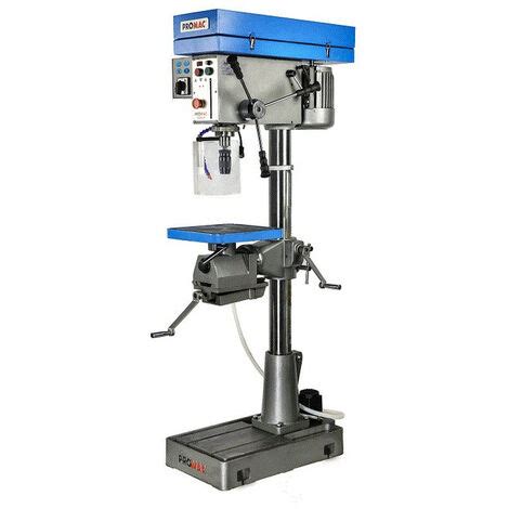 Jet Perceuse à colonne 1 1kW 400V Triphasé 12 vitesses mandrin auto