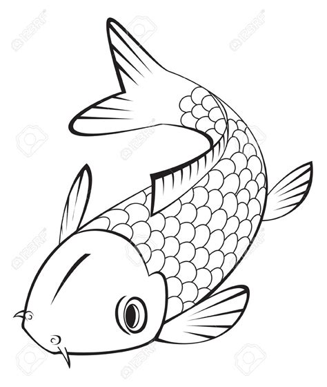 Koi Fish Drawing Step By Step At PaintingValley Explore