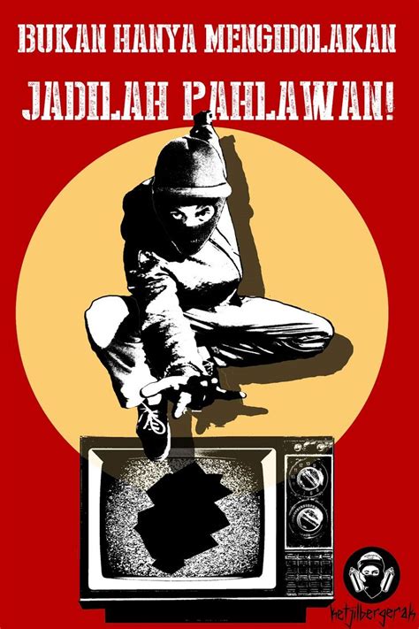 An Advertisement For The Television Show Jadilah Pahla Wan Featuring A Man