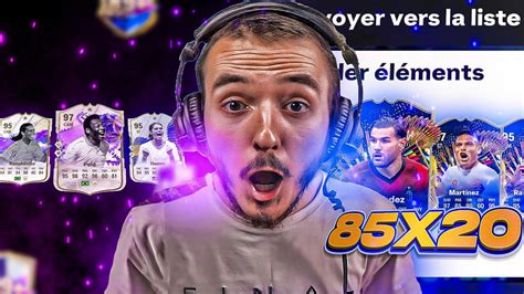 MASTERCLASS J OUVRE des CHOIX ICÔNE 89 des PACKS 85x20 TOTS SERIE