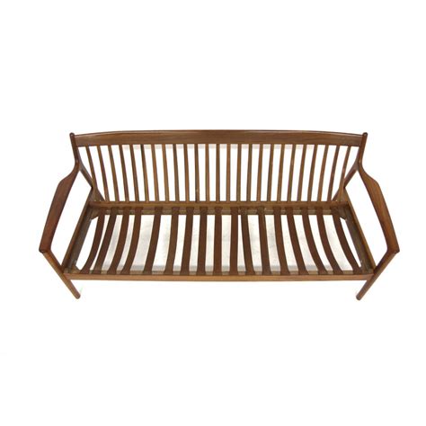 Vintage Usa Sofa In Walnut By Folke Ohlsson For Bodafors Sweden S