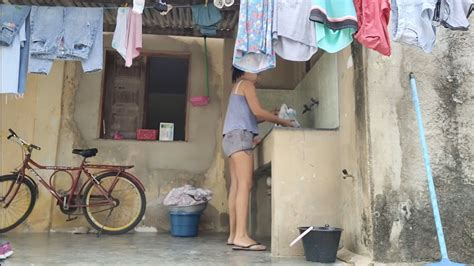 LAVANDO ROUPA NA MÃO LAVEI MUITA ROUPA YouTube
