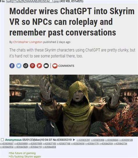 file hu4qt 402 kb 631x625 modder wires chatgpt into skyrim vr so npcs can roleplay and