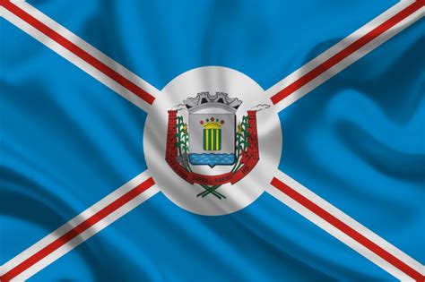 Bandeira Da Cidade De Barra Do Ribeiro RS Ecco Bandeiras
