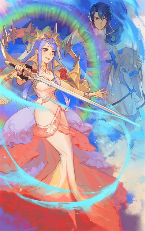 Sigurd Lumera And Sigurd Fire Emblem And 2 More Drawn By Anocurry