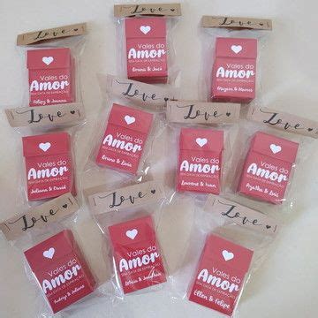 KIT Cupons do amor Cartão 12 motivos para amar Elo7 Produtos Especiais