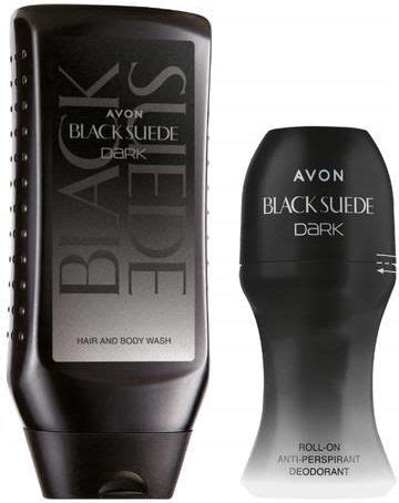 Zestaw kosmetyków dla mężczyzny Avon Black Suede Dark Zestaw Męski