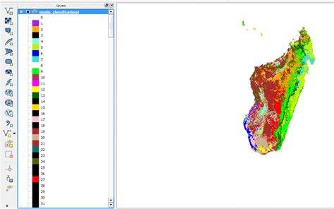 Raster Tif Format To View A Vegetation Map With Qgis Geographic