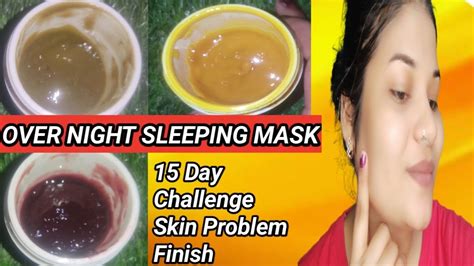 3 Overnight ALOE VERA Masks For Clear Glowing Skin Overnight Face Mask