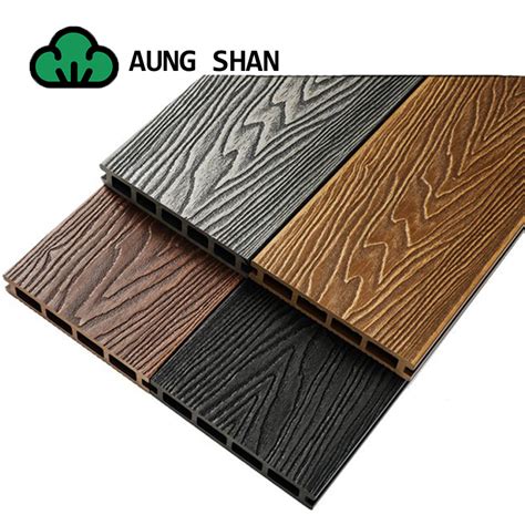 Outdoor Co Ex Decking Flooring WPC Solid Hollow Composite Decking Board